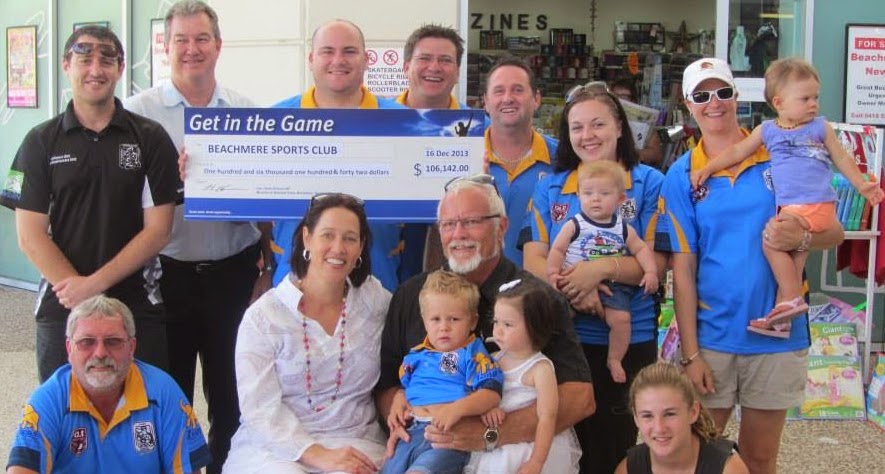 Beachmere Sports Club now on facebook