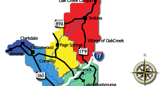 Verde Valley Services: Service Area