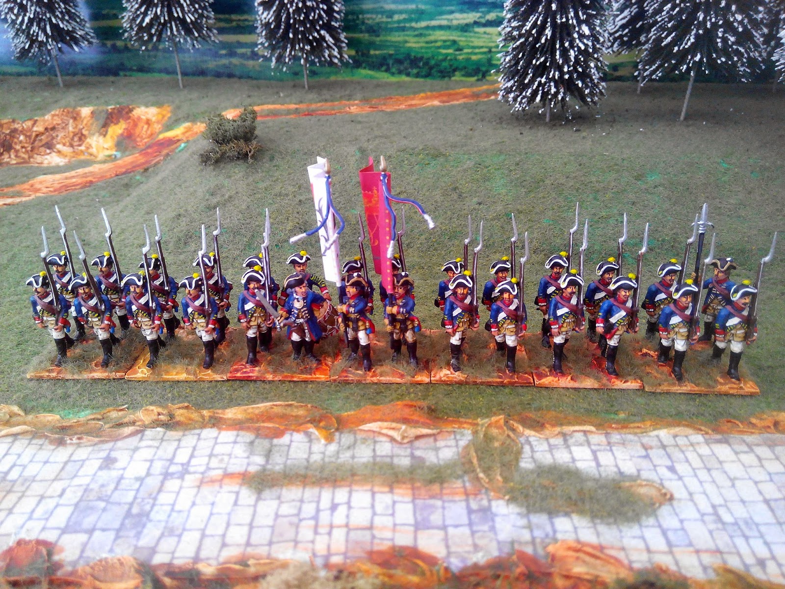 The army of the Landgraviate of Hessen-Kassel in the SYW: IR5 Leib Regiment