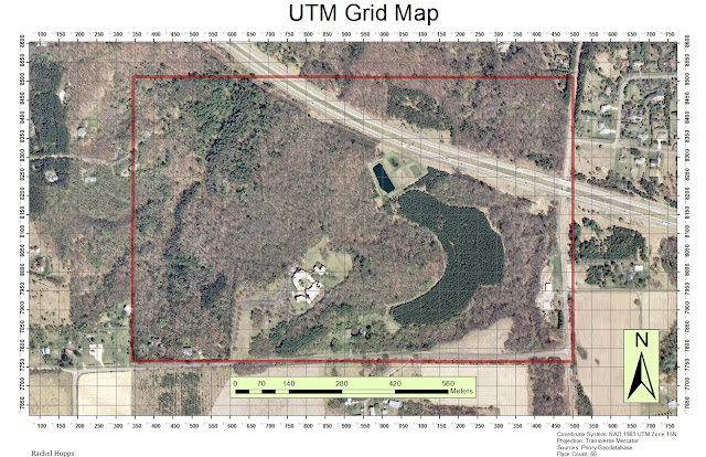 GEOG 336 Geographic Field Methods: Navigation Map