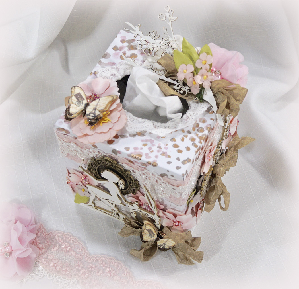 Reneabouquets: Prima Cherry Blossom Tissue box cover Reneabouquets ...
