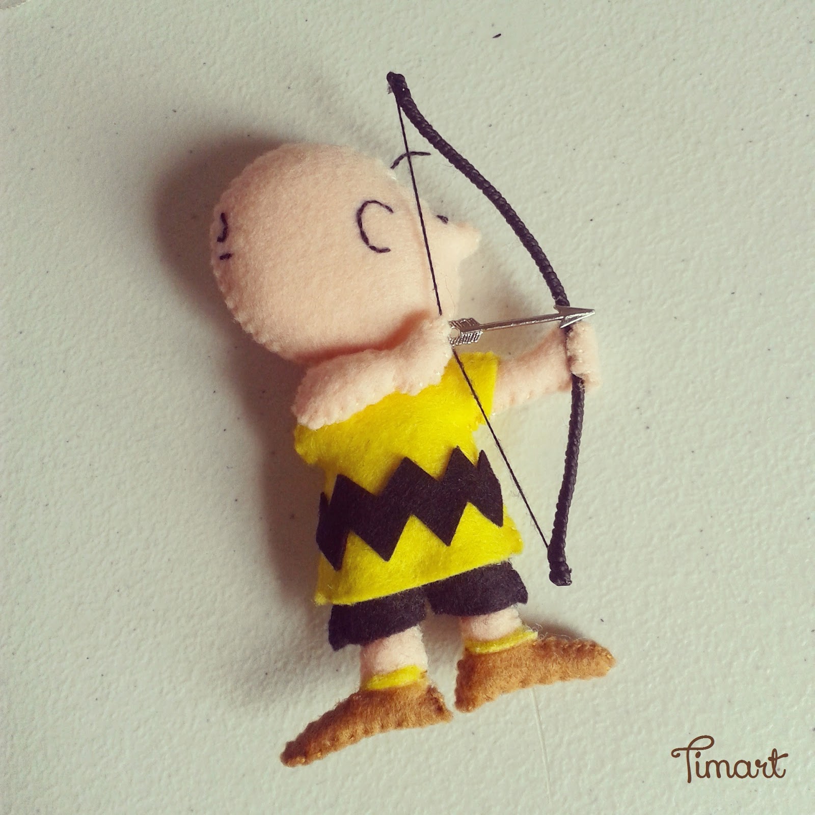 Timart: Guirlanda Charlie Brown e Snoopy - Arqueiro
