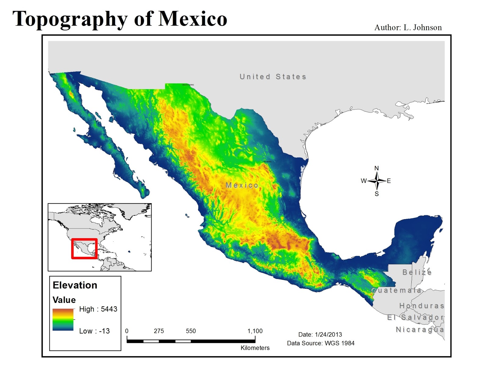 GIS Blog: Intro to GIS, Lab 3: GIS & Cartopgraphy