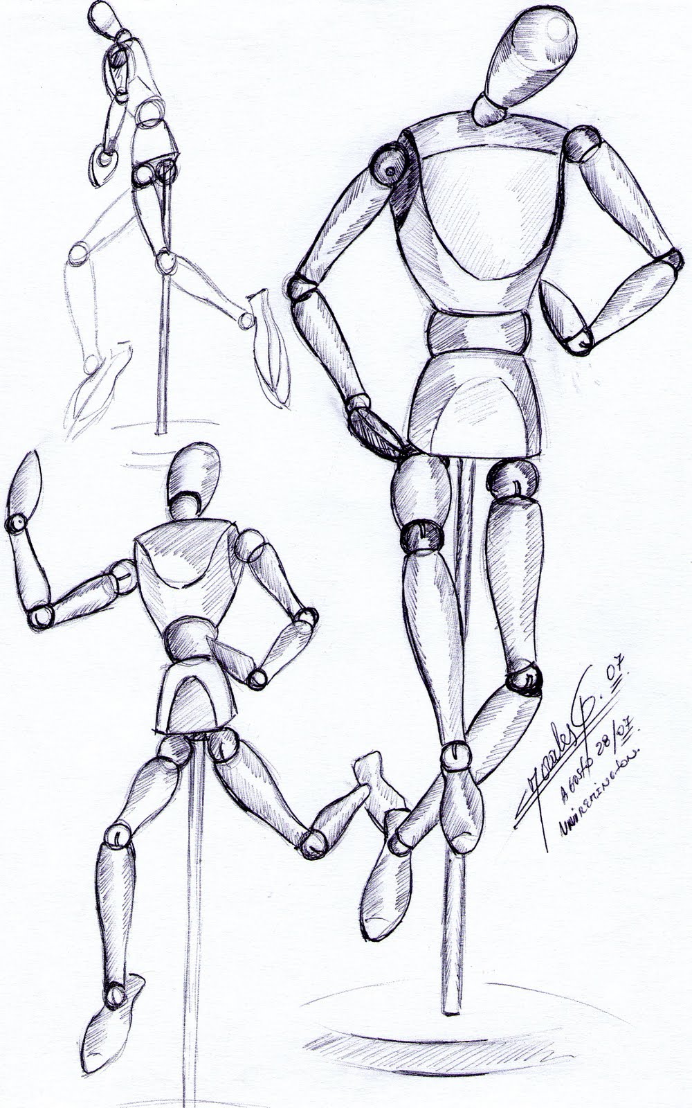 talentos: DIBUJANDO ANDO TRES DIMENSIONES