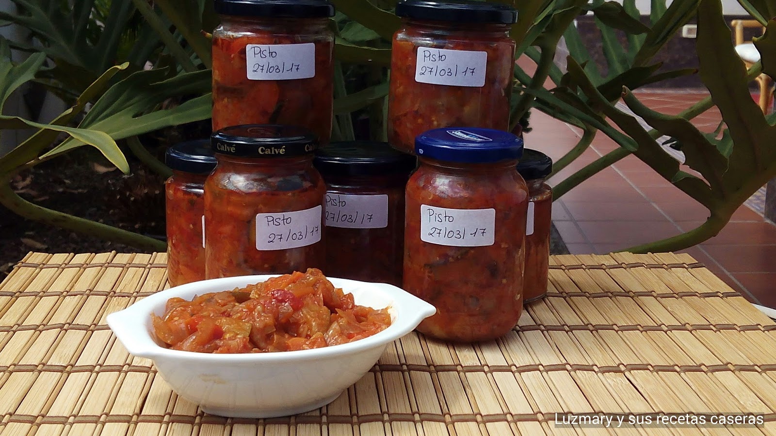 Luzmary y sus recetas caseras: PISTO A MI MANERA EN COOKER 8 EN 1