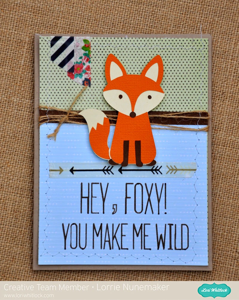Lorrie's Story: Hey Foxy! Card