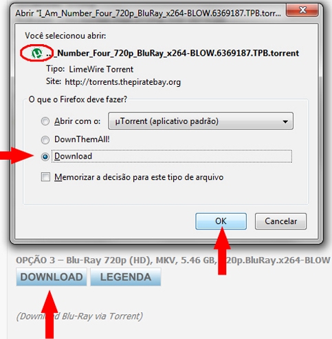 DICAS: Baixar filmes por torrent
