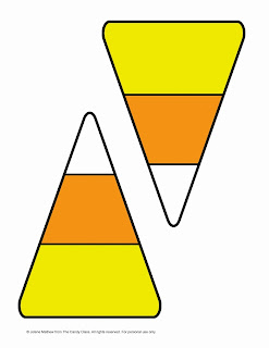 Candy Corn Bunting Freebie - The Candy Class