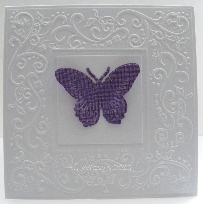 Ali Watson Creations : Darice Border Embossing Folders