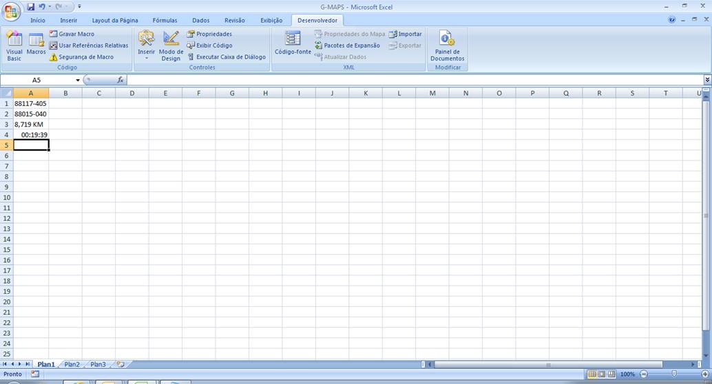 Professor Darlan Excel