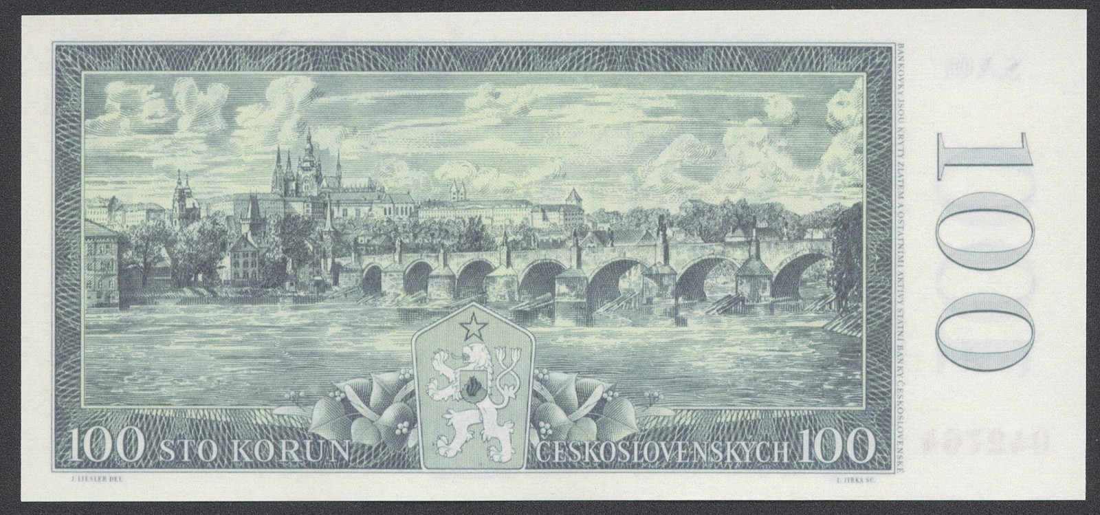 Czechoslovakian banknotes 100 Czech Koruna banknote of 1962|World ...