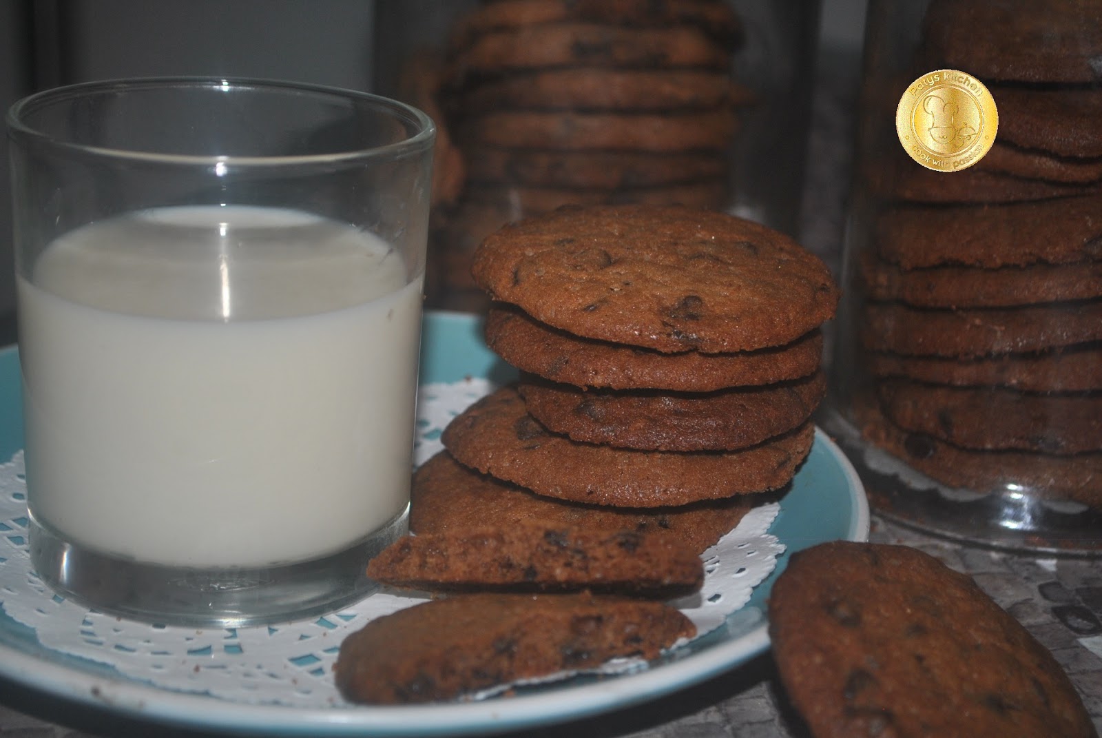 PATYSKITCHEN: CHOCOLATE MALT TDROP COOKIES