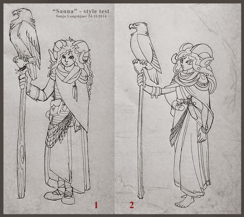 Panimated: "Sanna" #4 - Artistic style