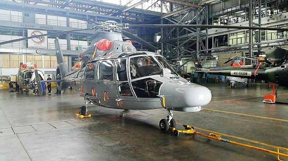 Heli Panther Pertama Pesanan TNI AL Hampir Selesai Dikerjakan ...
