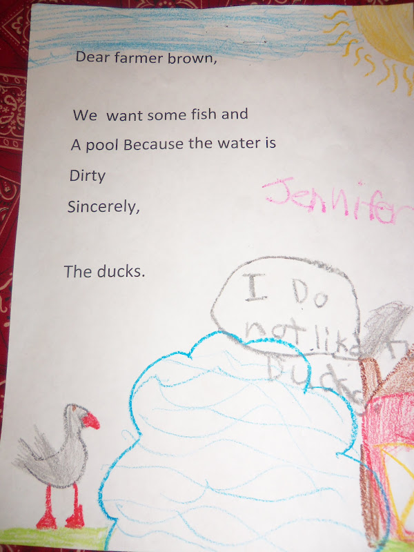 Mrs. Wood's Kindergarten Class: Click Clack Moo