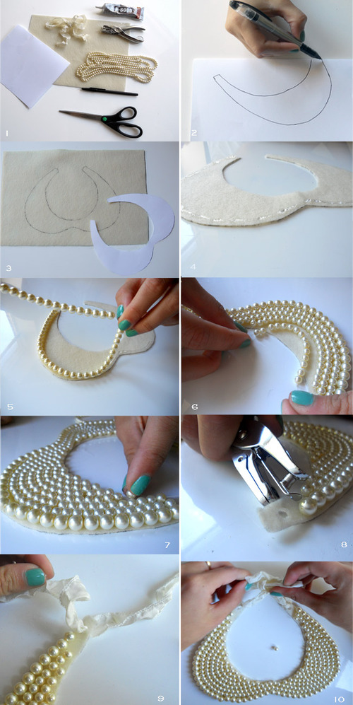 diy collar. - THE WORLD BY KEJMY.