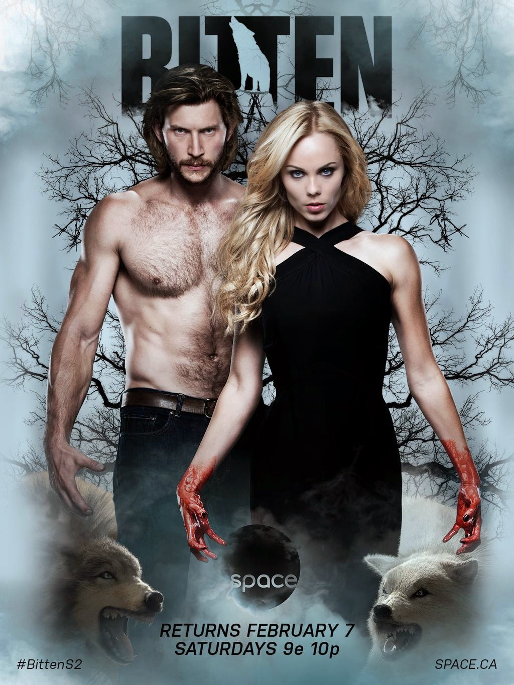 Laura Vandervoort: Bitten Season 2 New Poster