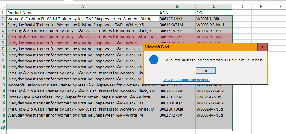 Excel Vba Solutions How To Remove Duplicates In Excel