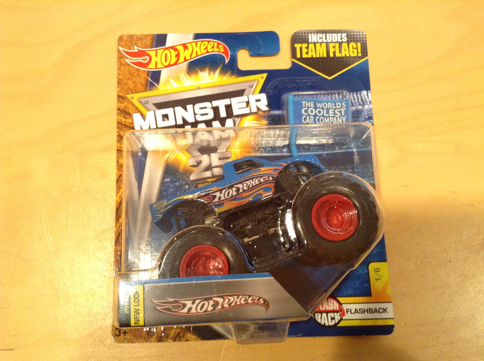JULIAN'S HOT WHEELS BLOG: Hot Wheels Monster Jam Truck (2017 Flashback ...