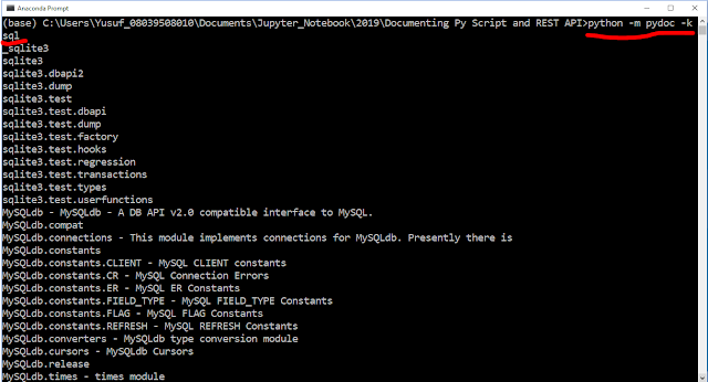 Geospatial Solutions Expert: Documenting a python script and REST API ...