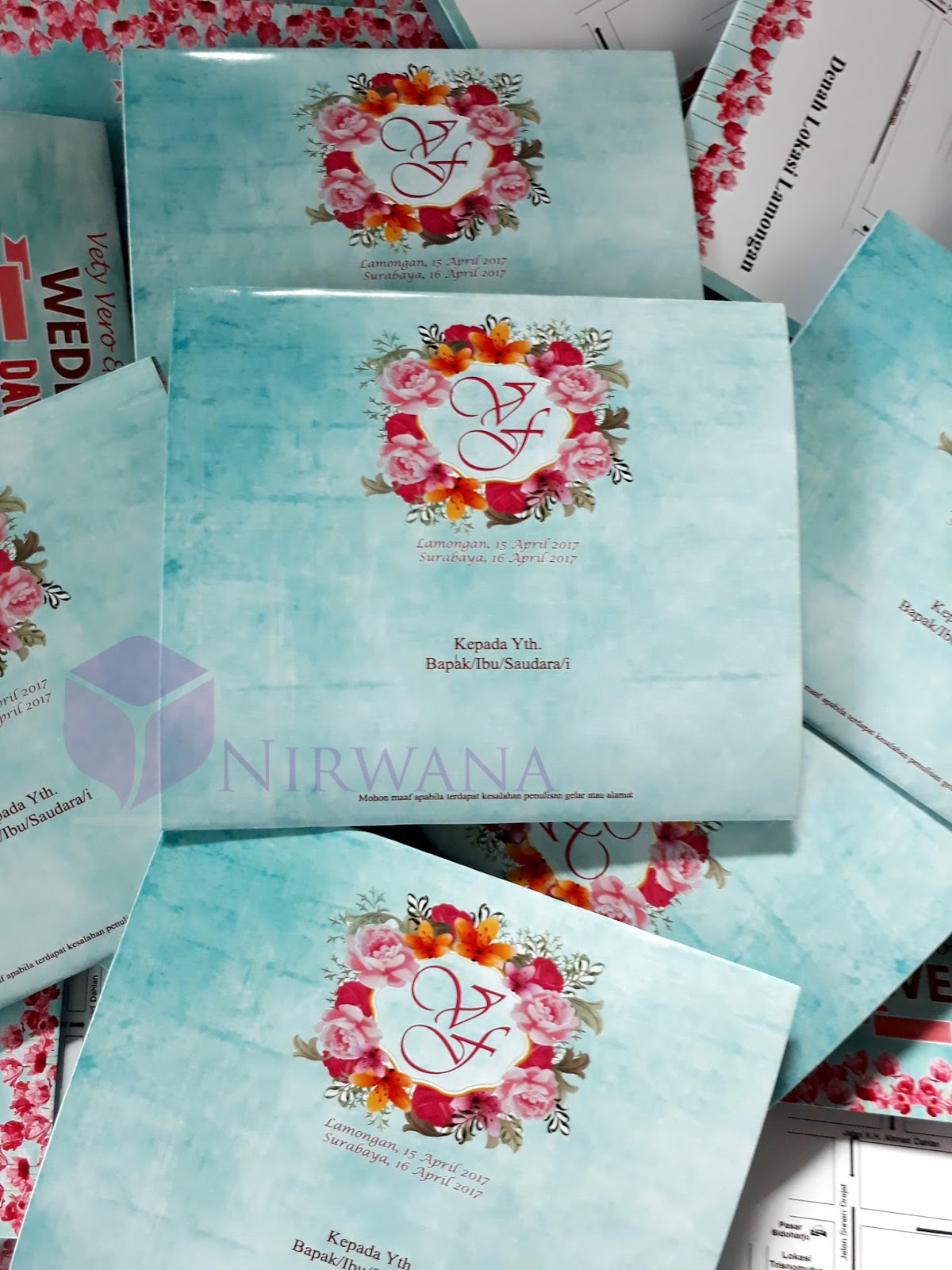 Undangan Nikah Amplop Full Colour Termurah Se Indonesia - Percetakan ...