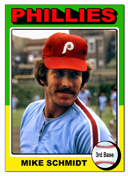 Dick Allen Hall of Fame: 1975 Topps Mike Schmidt redux
