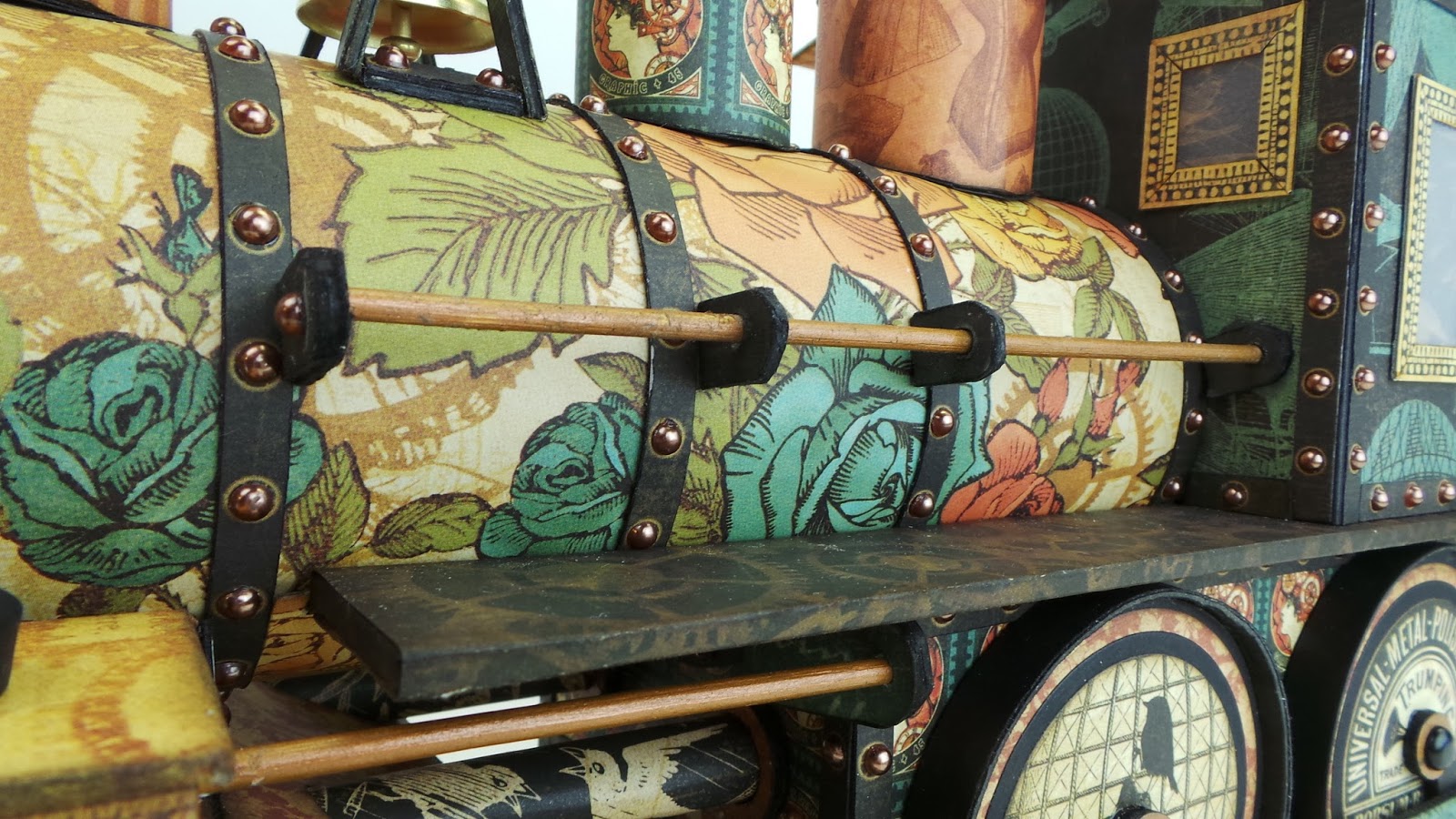 craft knife chronicles: All Aboard!! The Steam(punk) Locomotive