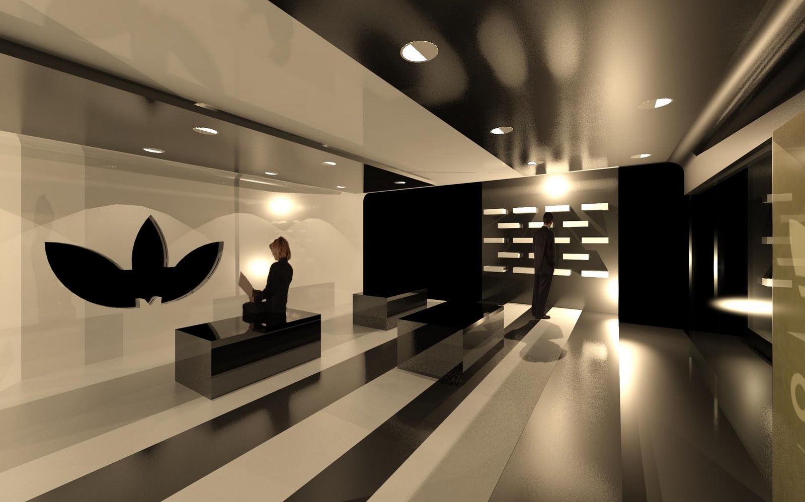 marcia: adidas stand!!