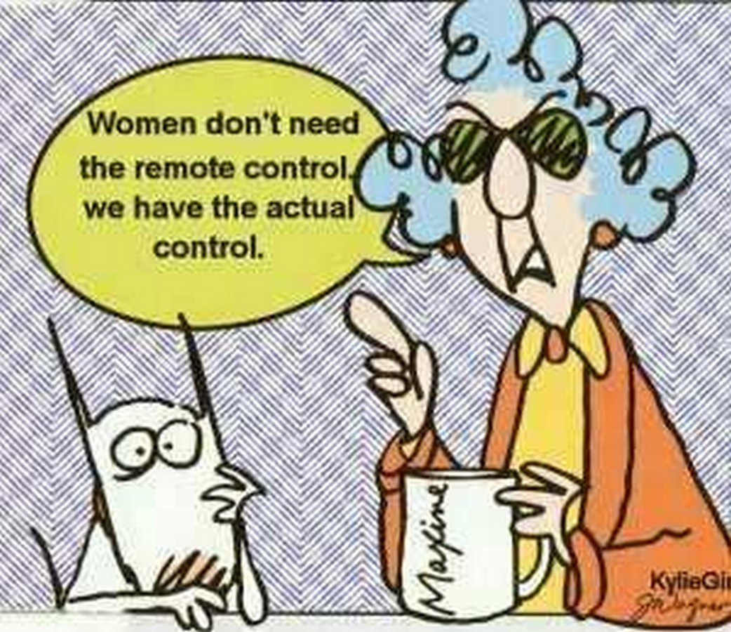 Chuck's Fun Page 2: Six assorted, vintage Maxine cartoons