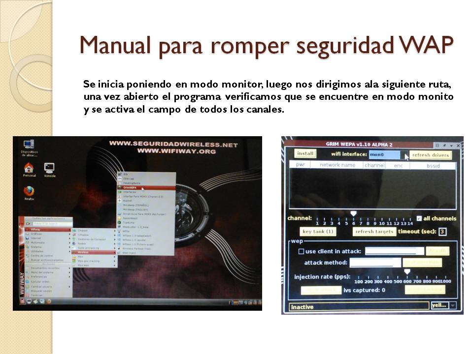 practicas: MANUAL DE SEGURIDAD WEP Y WAP