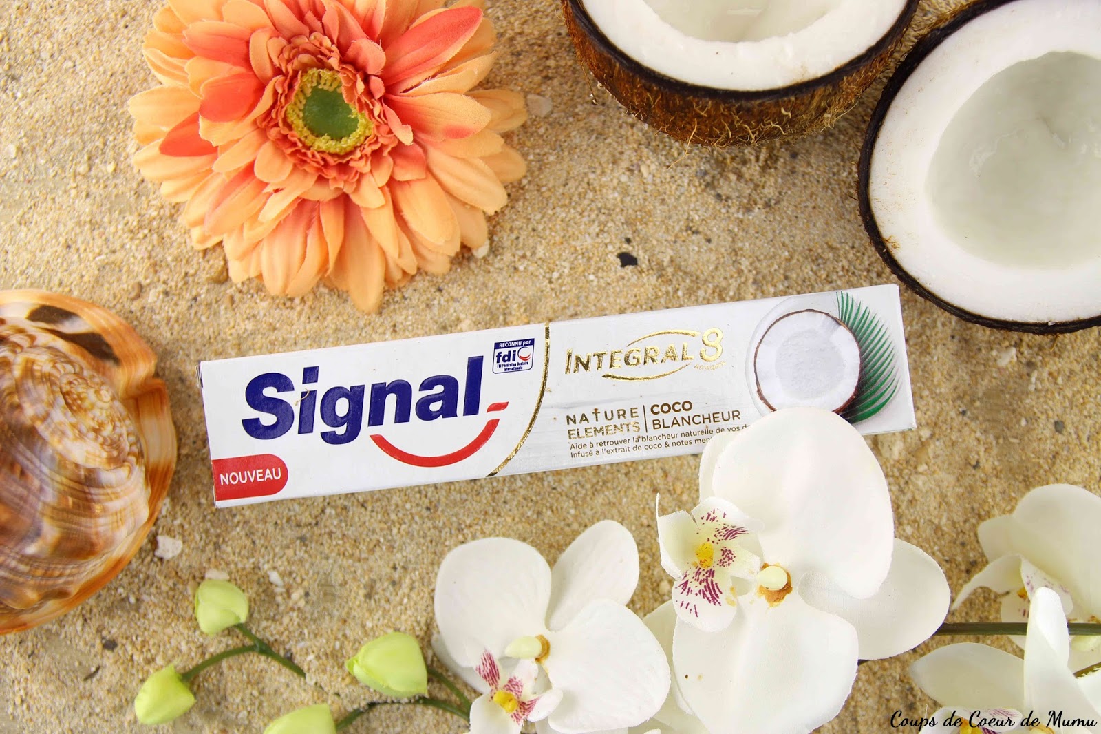 Je teste le nouveau Dentifrice SIGNAL Integral 8 Coco Blancheur ...