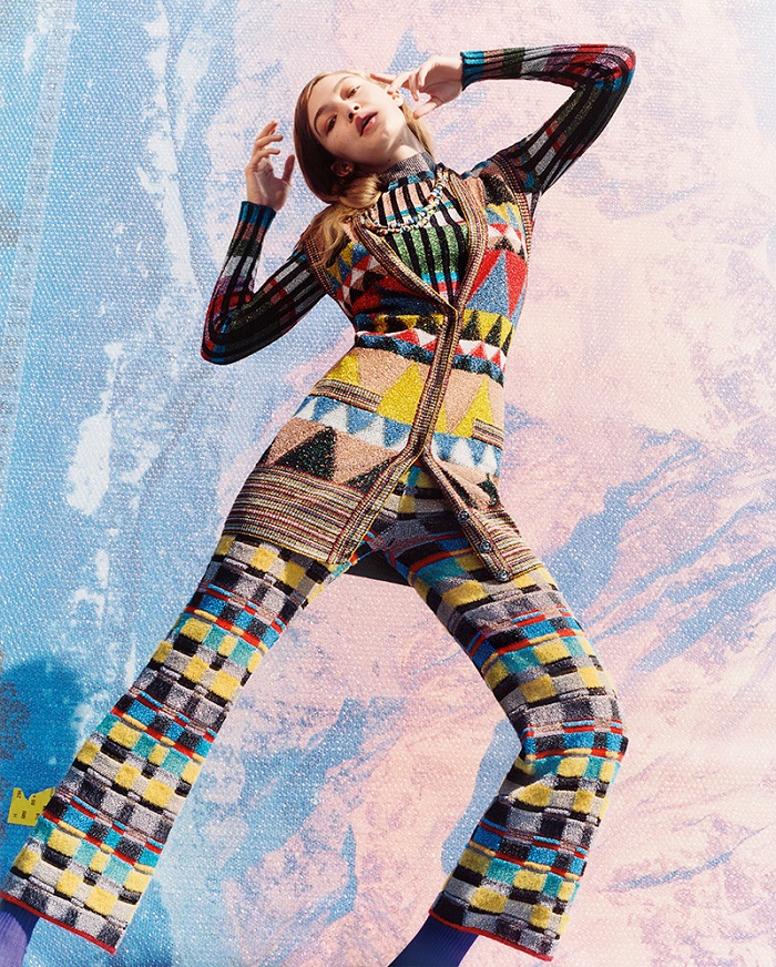 Missoni Fall/Winter 2017 Campaign featuring Gigi Hadid