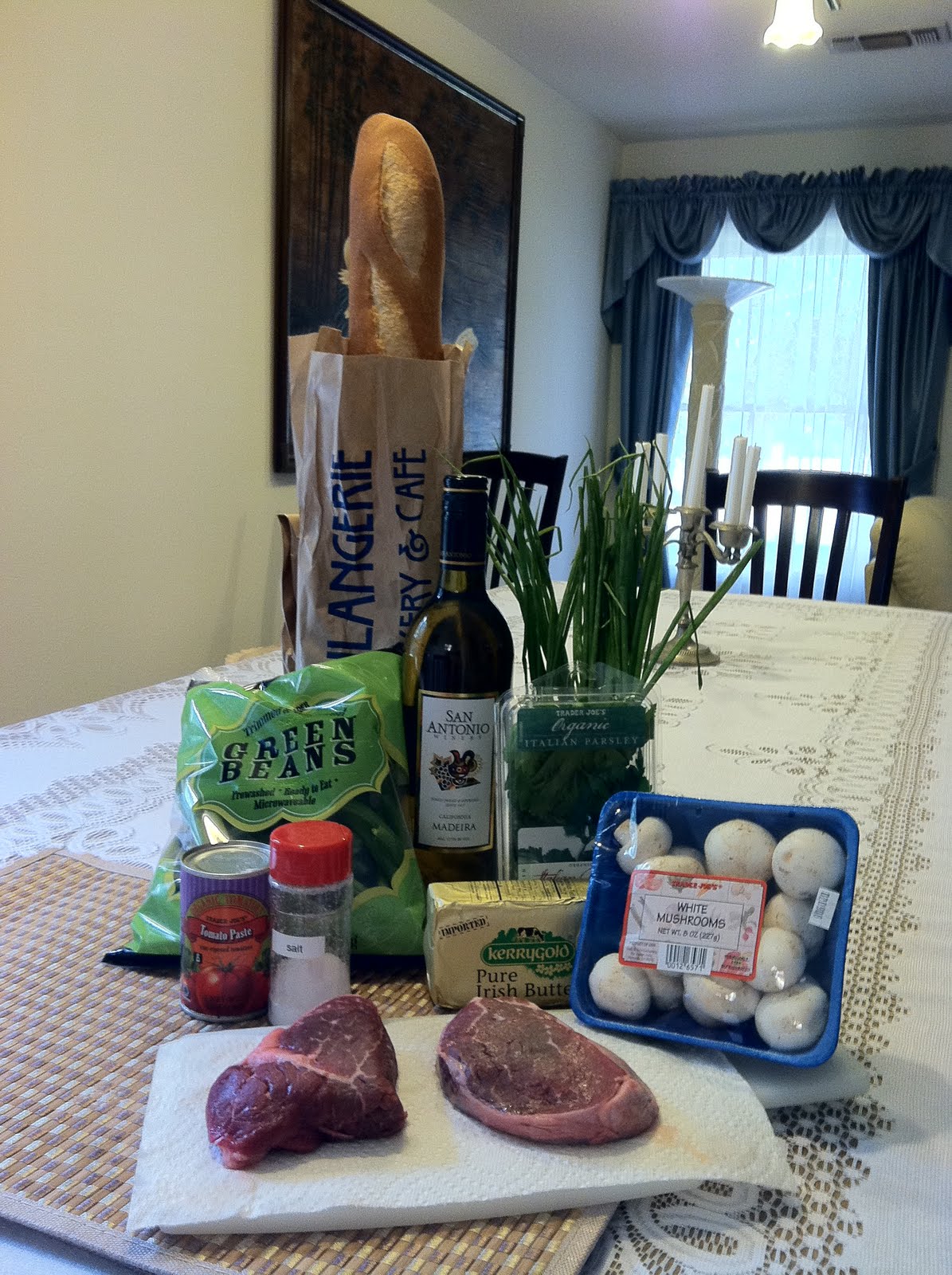 la souris: Tournedos Sautes Aux Champignons Tournedos Sautes Chasseur