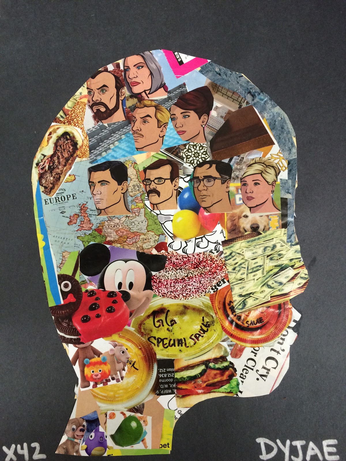 Ms. C's Artroom: Symbolic Self-Portraits