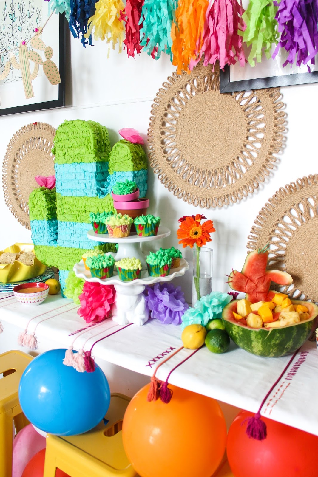Colorful Fiesta Themed Birthday Party - TfDiaries