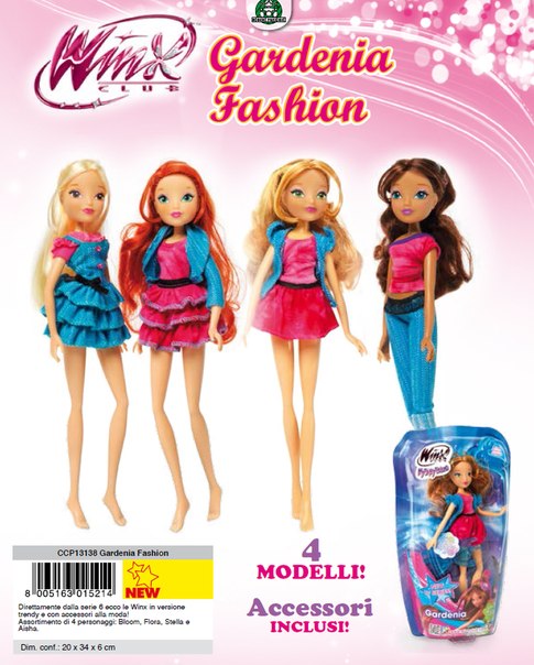WinxClubInternational: New Winx Club Season 6 Gardenia Fashion dolls!