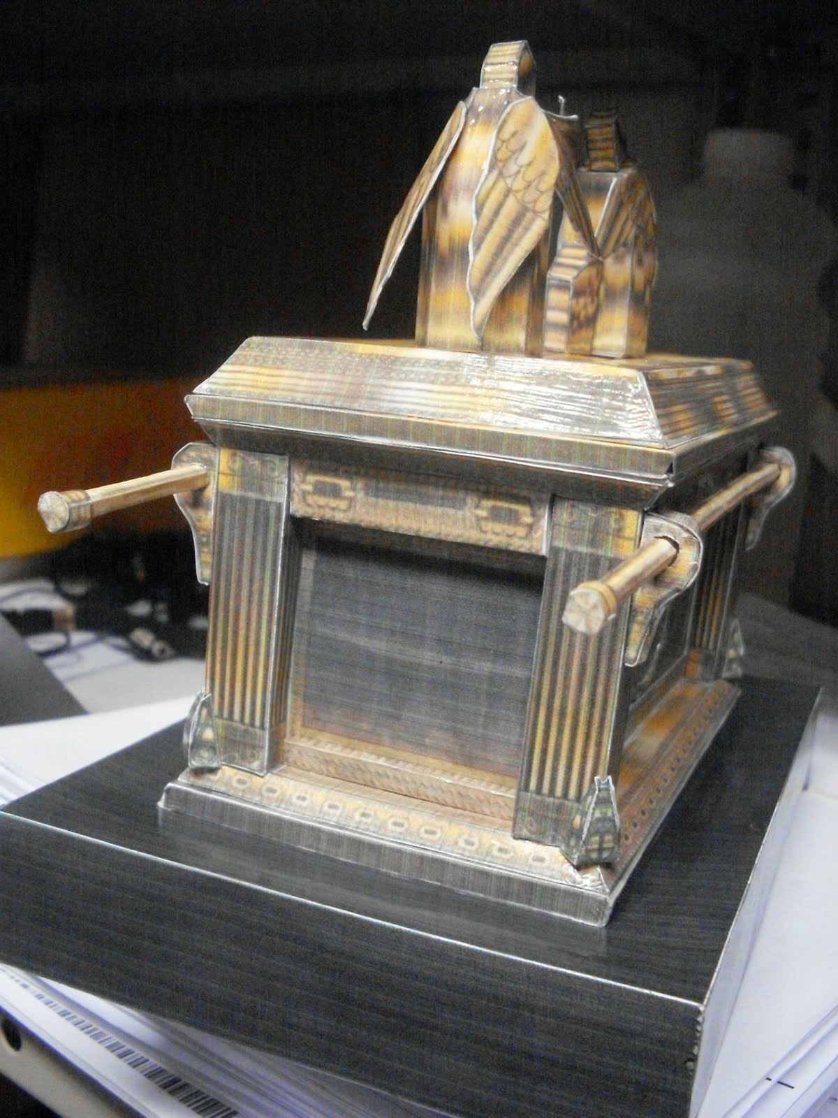 BLOG DO VÉIO ARTE EM PAPEL - PAPER MODEL E PAPER CRAFT: Arca da Aliança ...