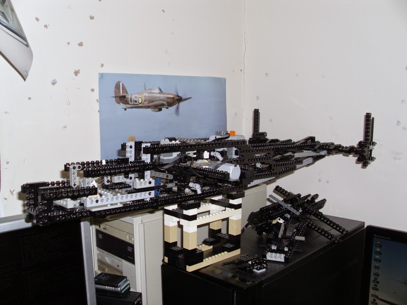 apemax's Lego MOCs: MOC: Technic B-25 Mitchell WIP Part 8