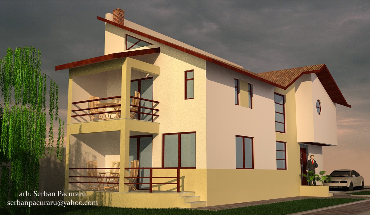 Serban Pacuraru: Locuinta P+1 - Tunari