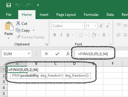 Cara Menentukan NIlai T tabel dan F Tabel Dengan Excel (Mudah dan ...