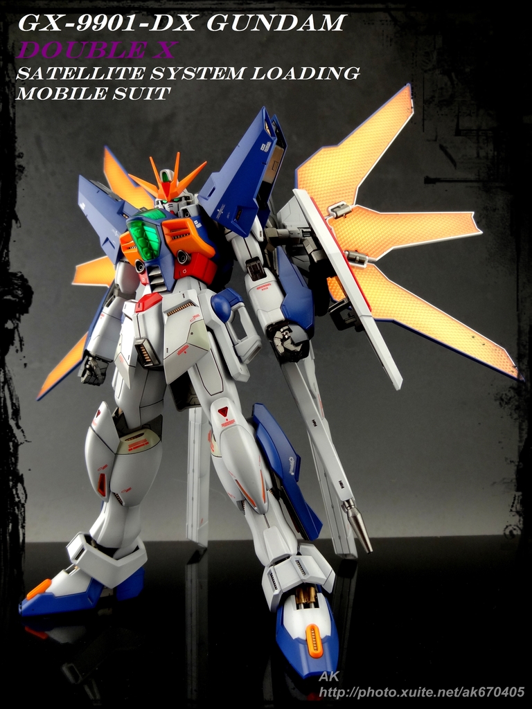 Custom Build: MG 1/100 Gundam Double X