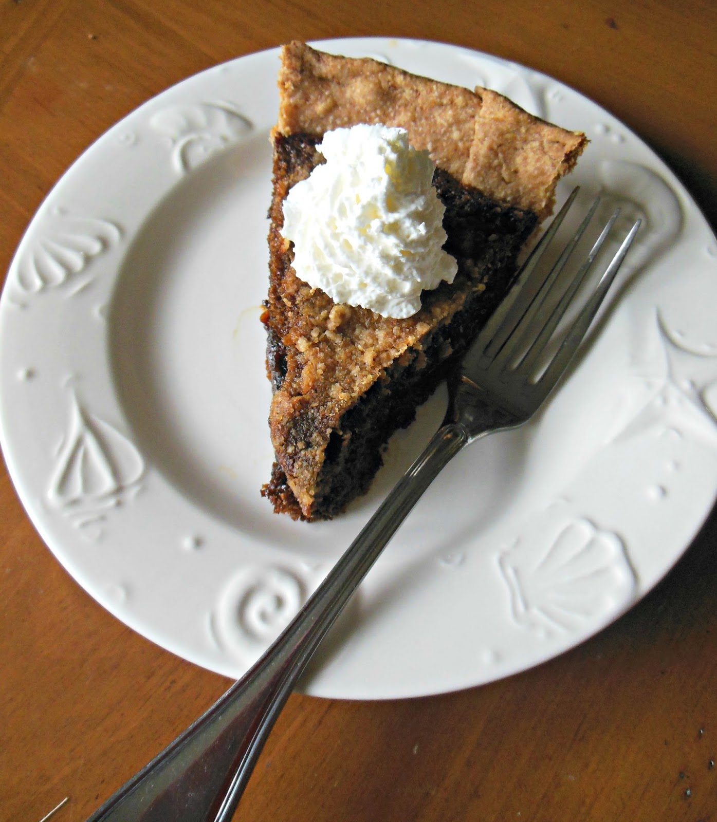 Streusel and Molasses Shoofly Pie, another whole grain dessert. - Our ...