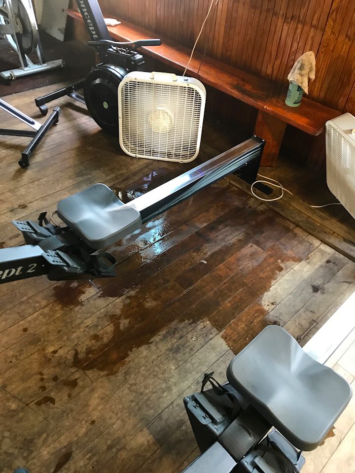 American Club Rowing Experience, Part 4: Ergos in the Ballroom