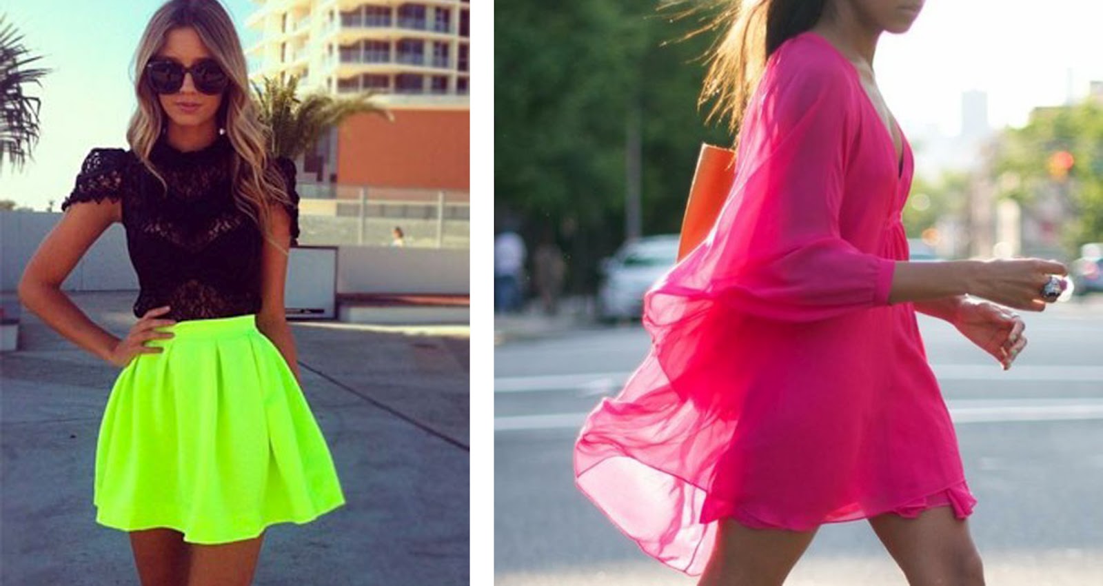 I love Top Blu: TENDÊNCIA: NEON