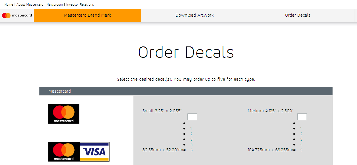 Cara Mendapatkan Stiker Gratis Master Card - Blog Test