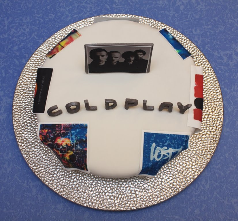Bolos Decorados da Caty: COLDPLAY
