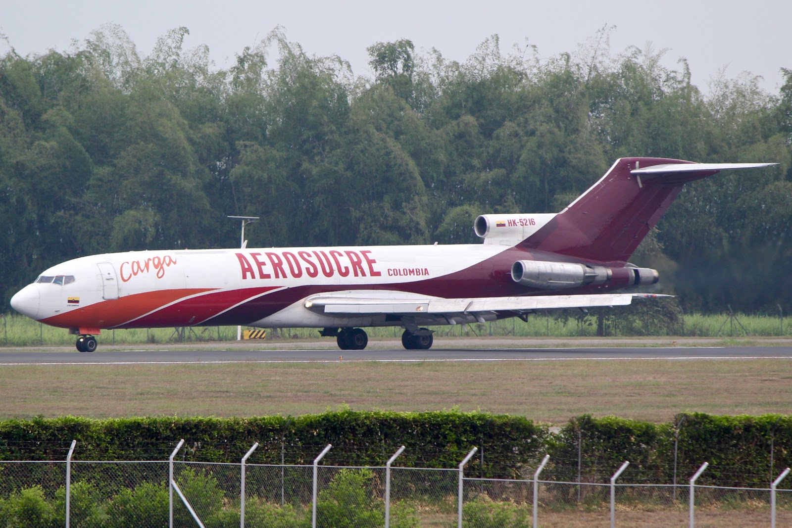 SPOTTING EN SKCL / CLO: AEROSUCRE BOEING 727-227F Advanced Por: Andres ...