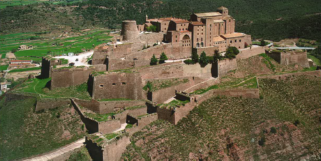 El Castillo de Cardona (Barcelona).