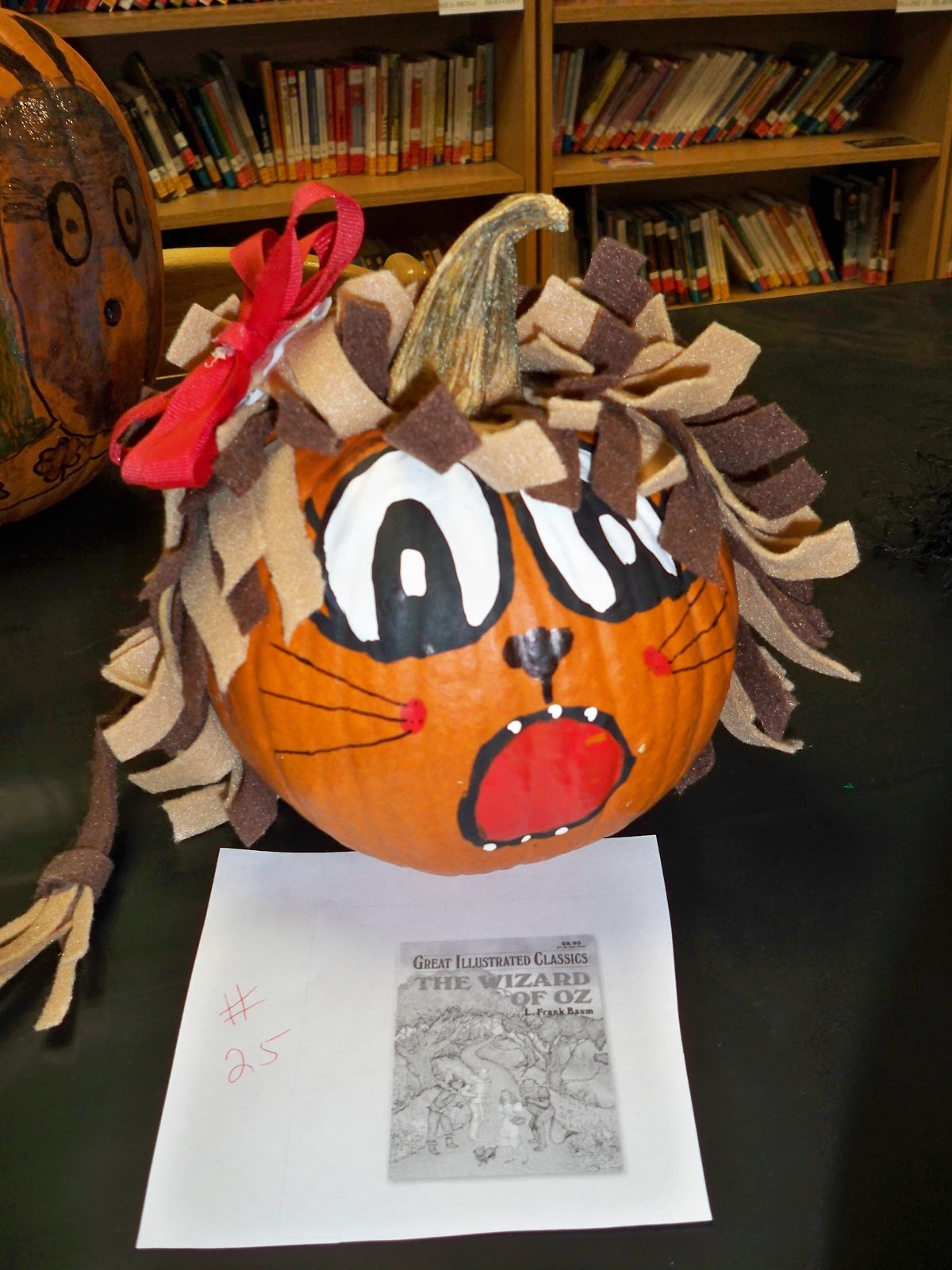 HCES Library: Pumpkin Character Contest
