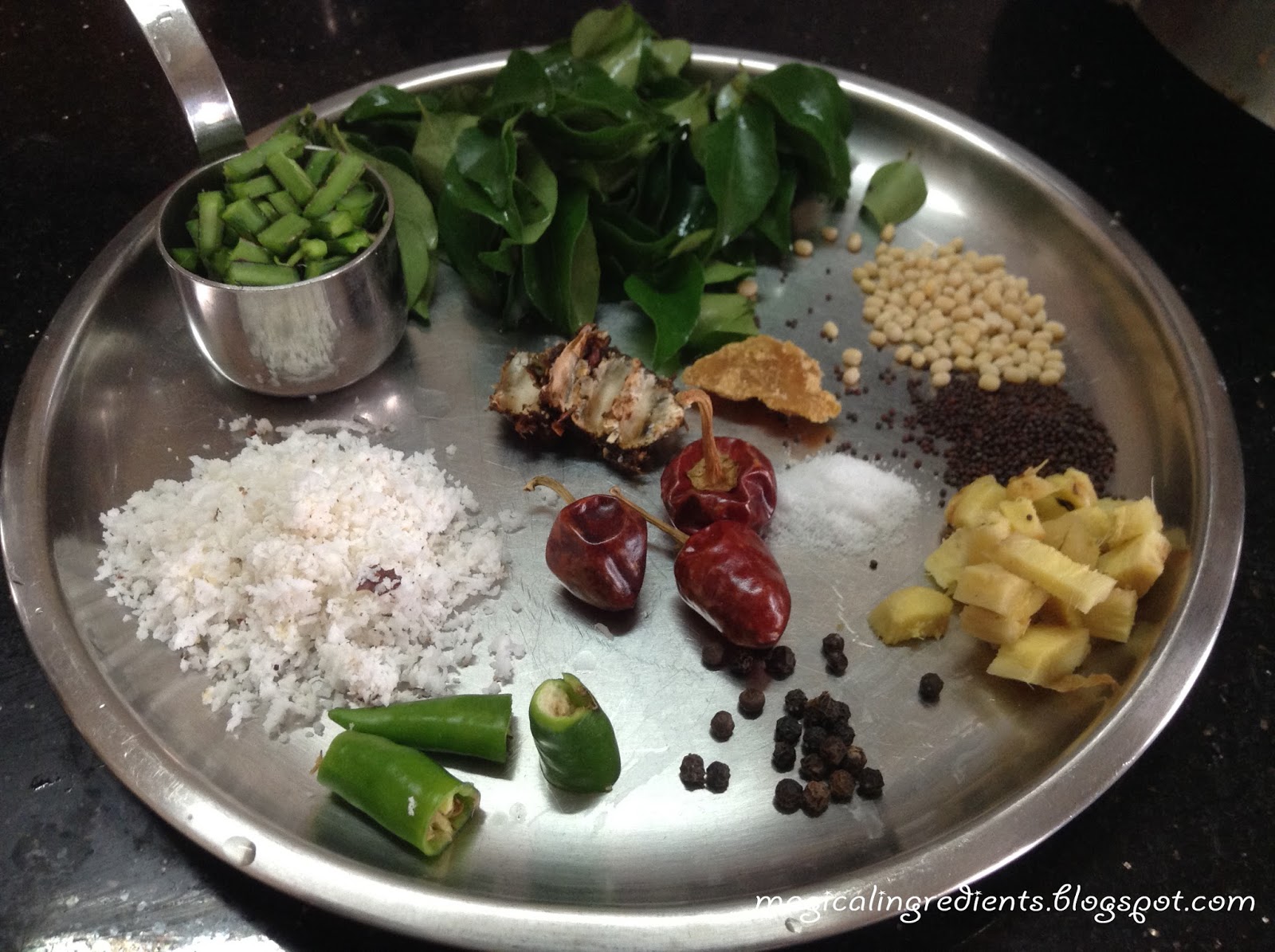 Pirandai Thogayal - Magical Ingredients